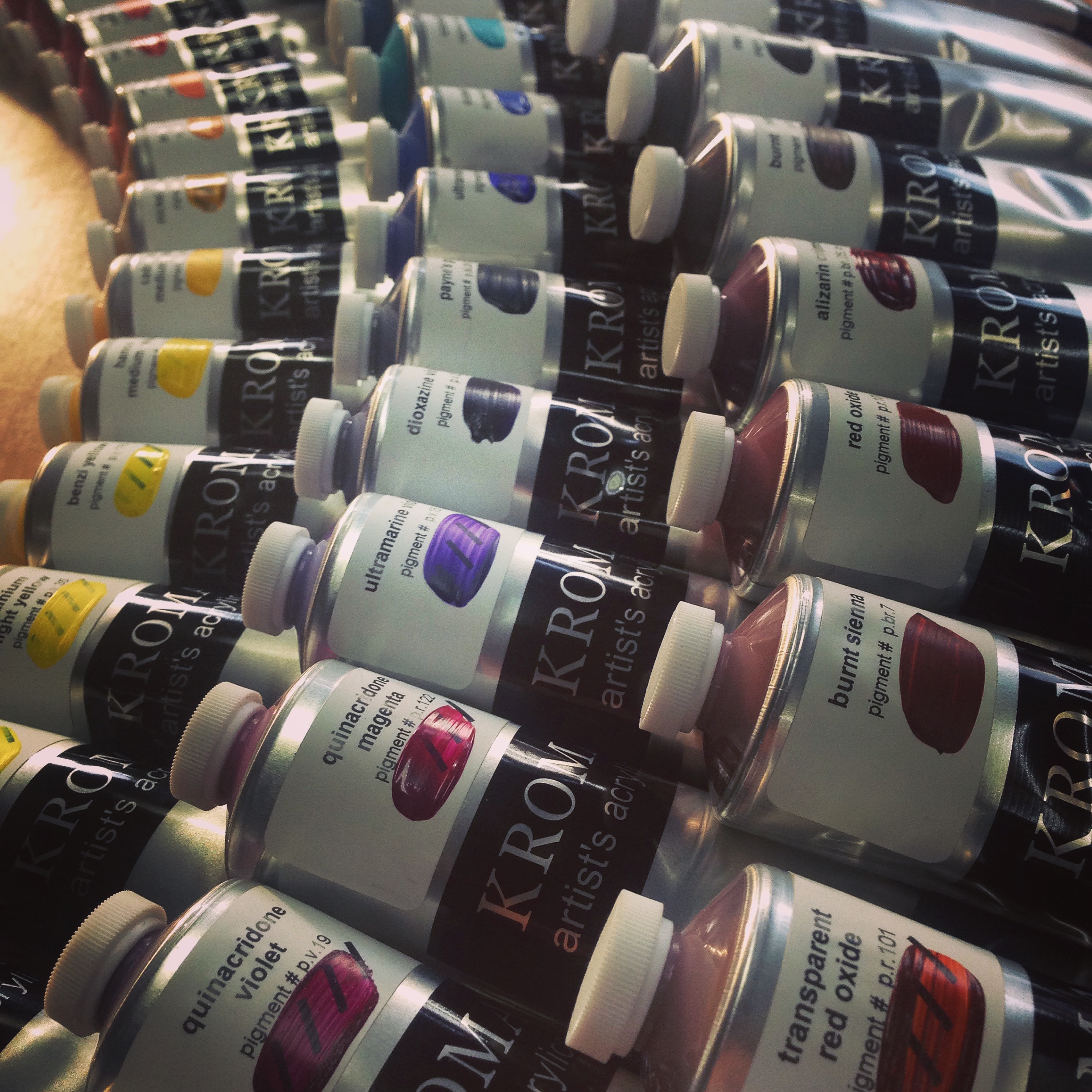 Kroma Artist’s Acrylics – The Mergatroid Building